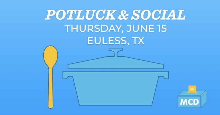 June Potluck & Social - Mid-Cities Democrats